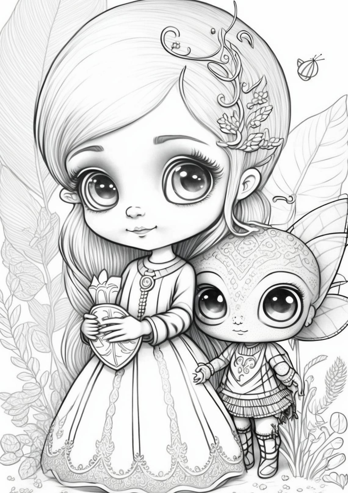 Coloring Book Page /digital Download/coloring Page Printable - Etsy