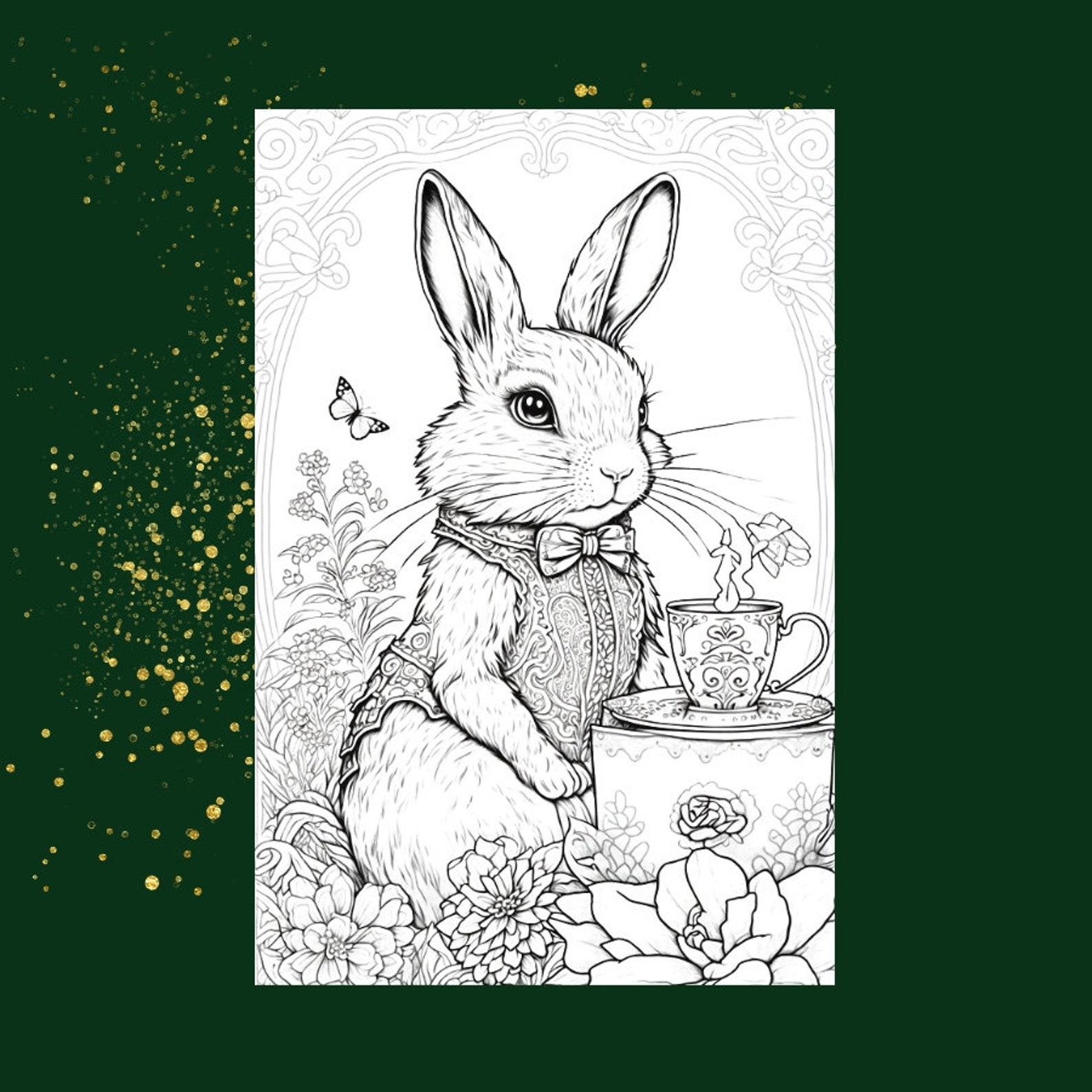 Adult and Kids Coloring Book Page /digital Download/coloring - Etsy