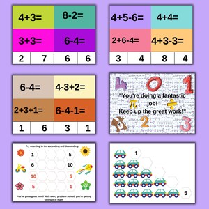 Preschool Math, Preschool Worksheets, Beginning Math, Counting ...