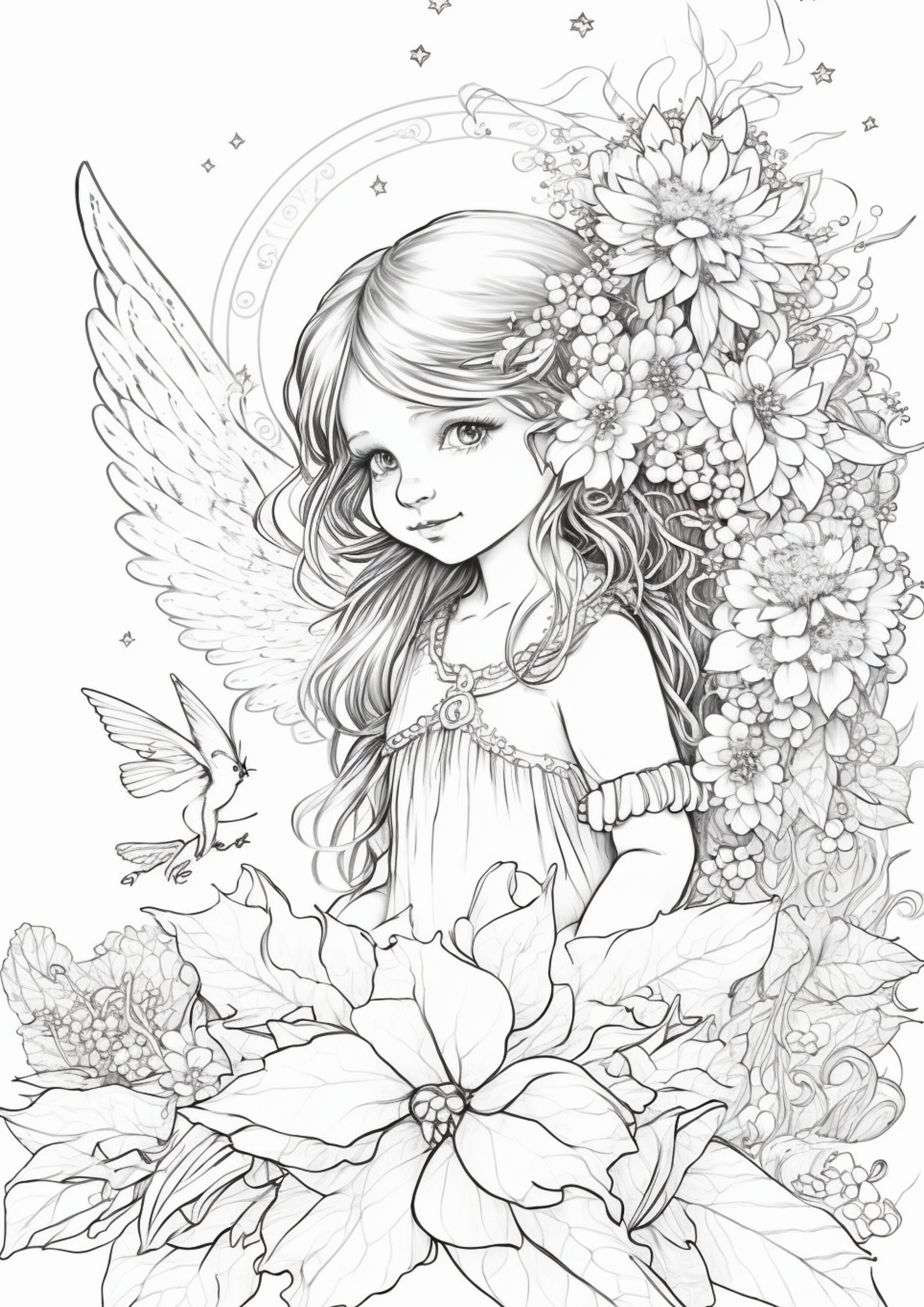 Adult and Kids Coloring Book Page /digital Download/coloring - Etsy