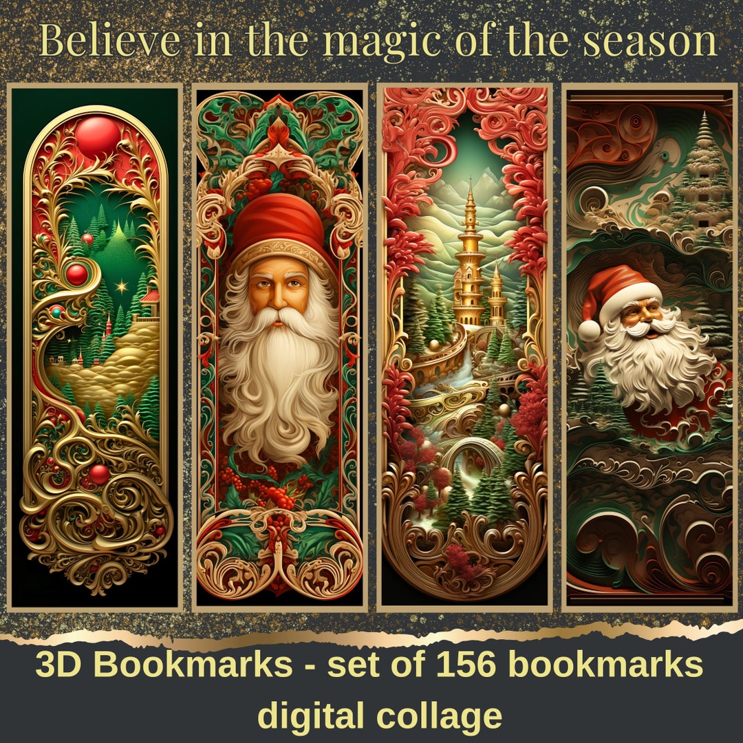 Believe in the Magic of the Season-bookmarks Beautiful Pdf Png ...
