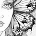 50 Fluttering Beauties: A Coloring Book of Butterflies Coloring Book ...