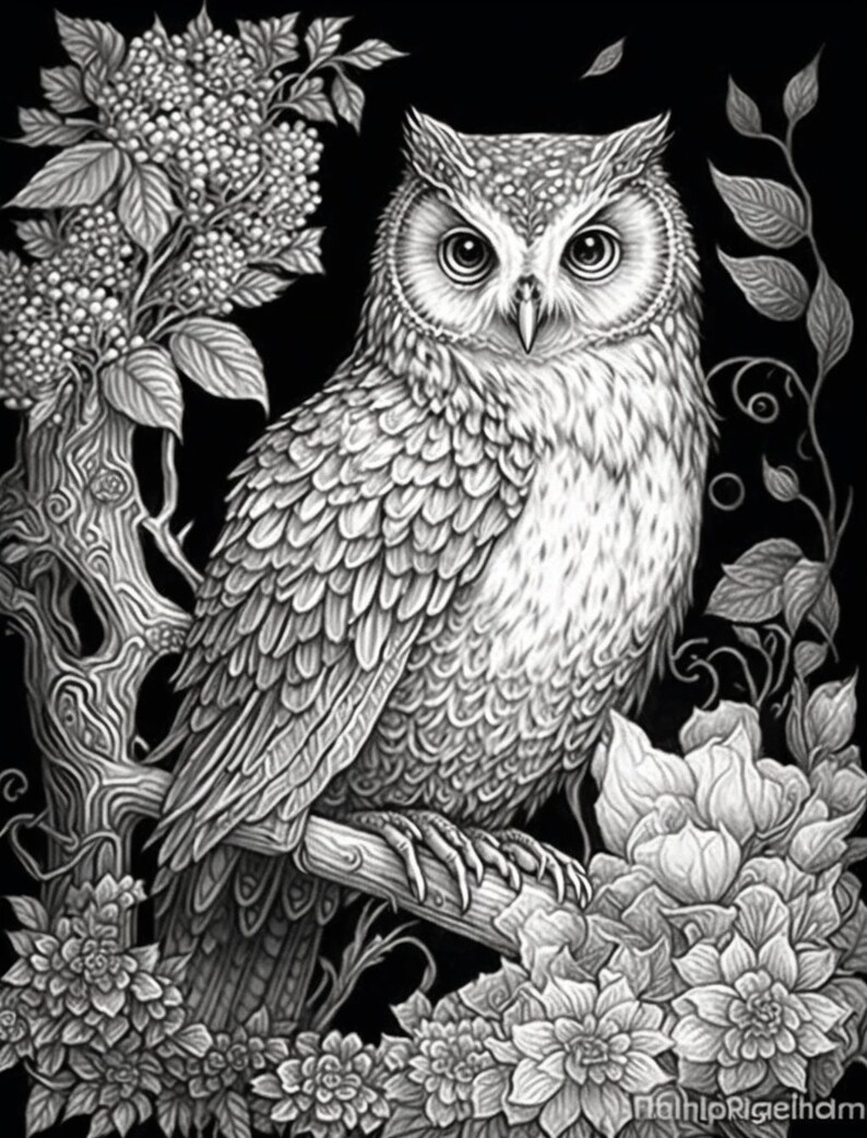 12 Adult Coloring Book Page12 Images /digital - Etsy