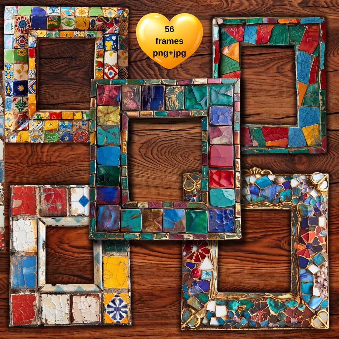 Colored Hammers FRAMES Collage Digital Images Printable Download File ...