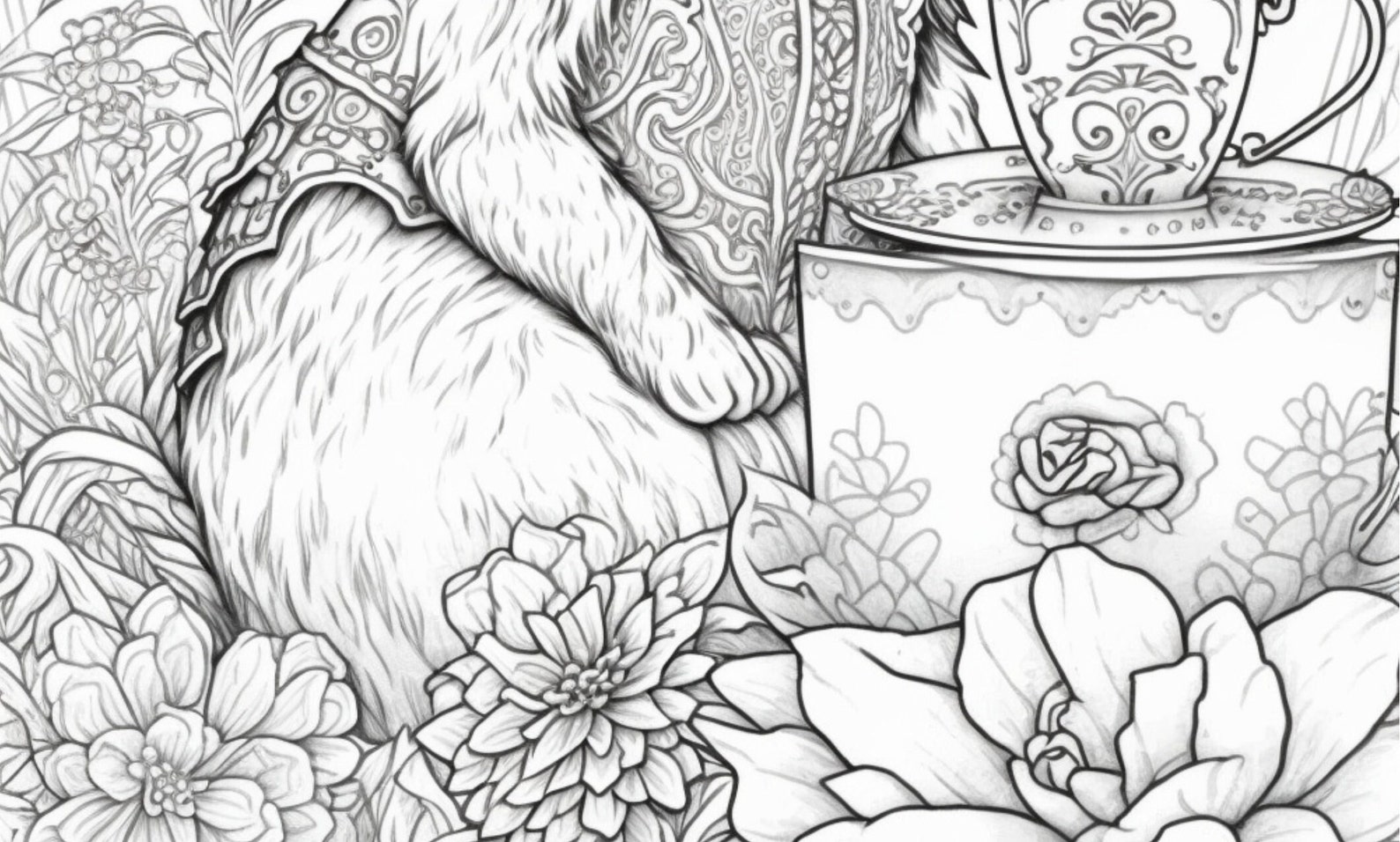 Adult and Kids Coloring Book Page /digital Download/coloring - Etsy