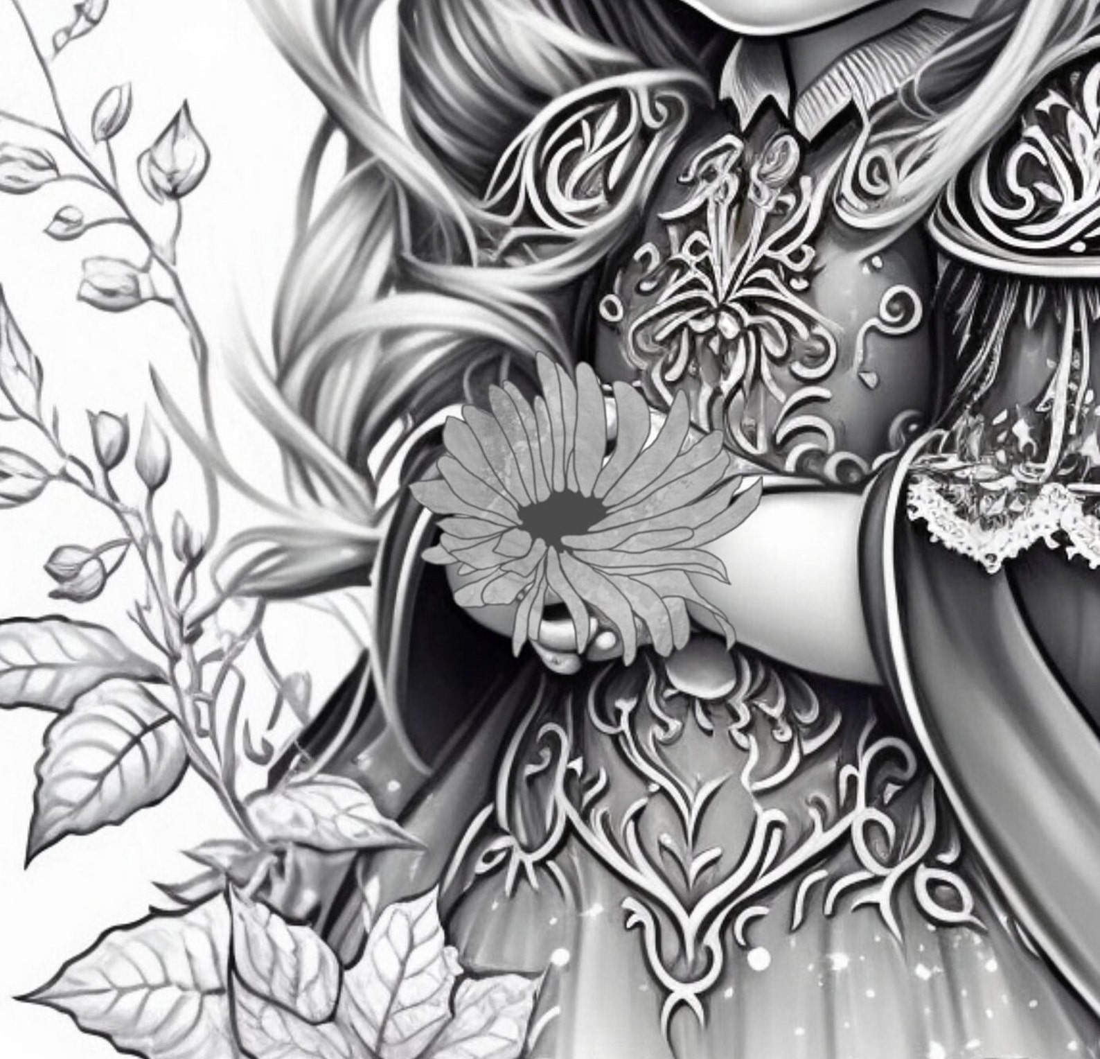 Adult and Kids Coloring Book Page /digital Download/coloring - Etsy