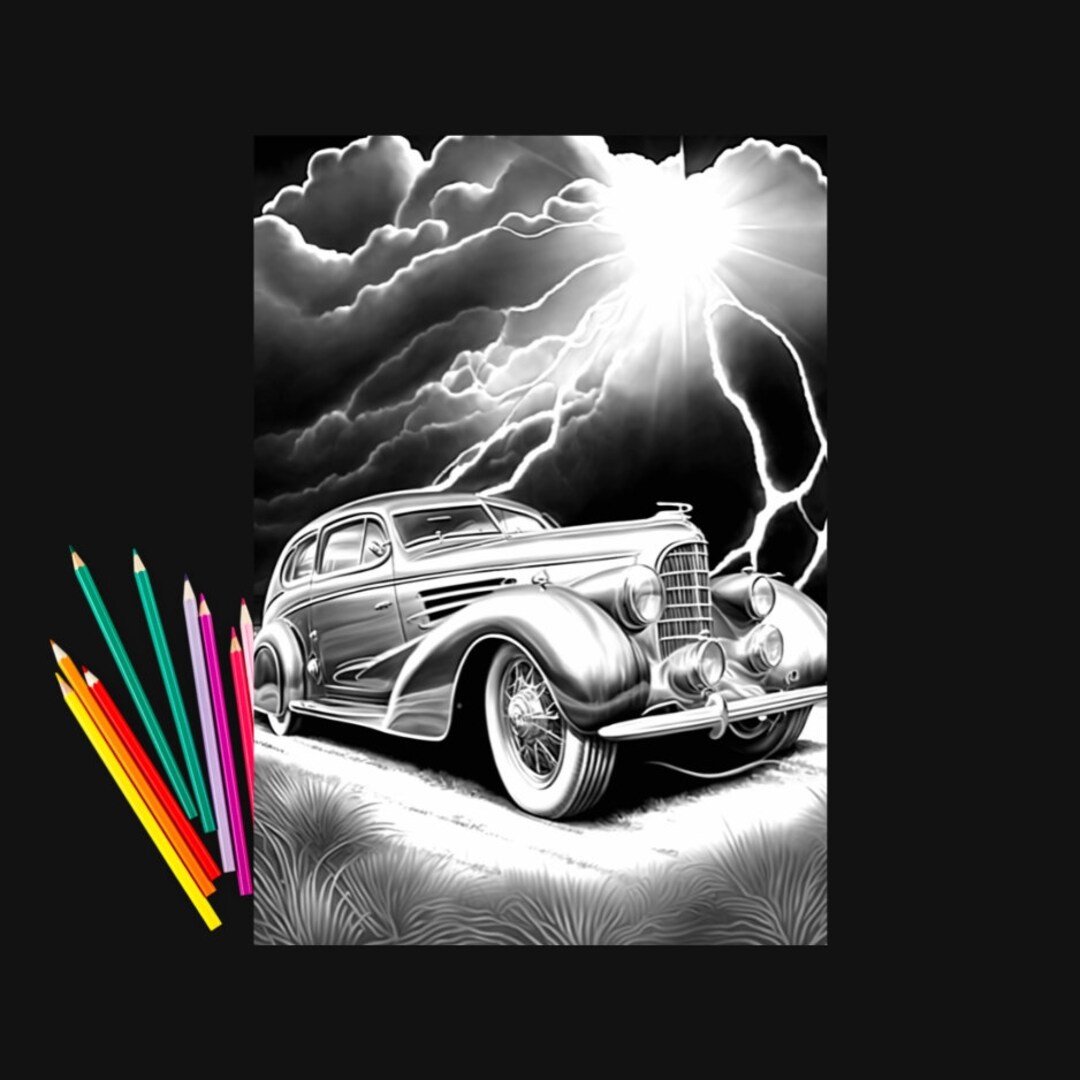 Adult and Kids Coloring Book Page, /digital Download/coloring Page ...