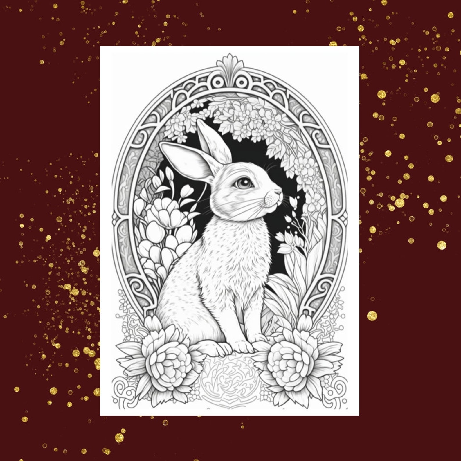 Adult and Kids Coloring Book Page /digital Download/coloring - Etsy