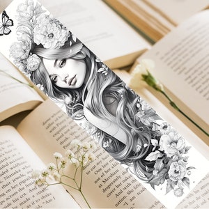 Fairy Bookmarks 29 Coloring Bookmarks Digital Collage Printable JPG ...