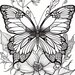 50 Fluttering Beauties: A Coloring Book of Butterflies Coloring Book ...