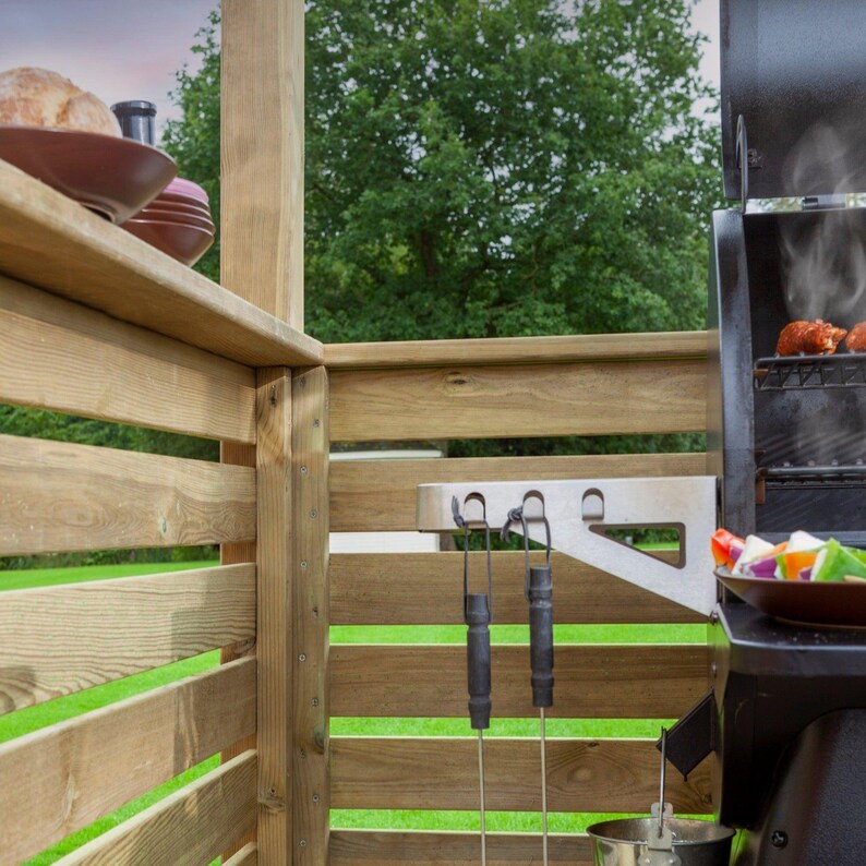 Timber Garden Bar, BBQ Shelter . - Etsy