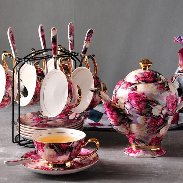 Butterfly Tea Cup Set - Etsy