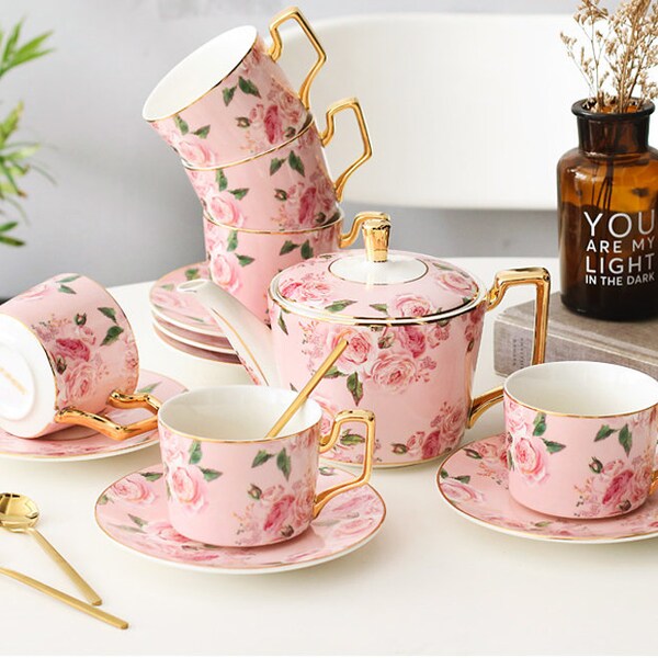 Ceramic Tea Set - Etsy