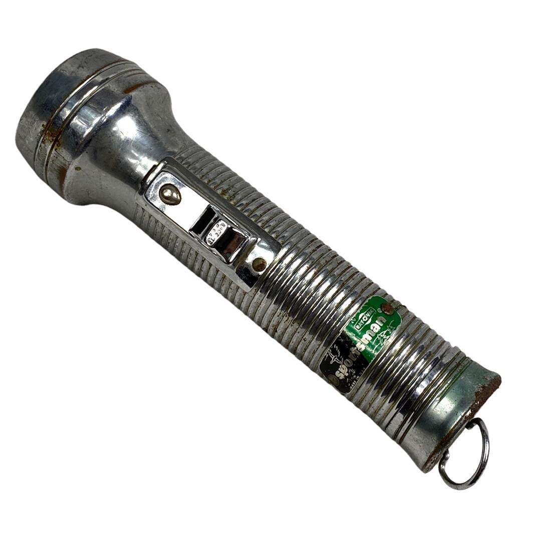 Chrome Rayovac Sportsman Vintage Metal Chrome Flashlight 1960's - Etsy