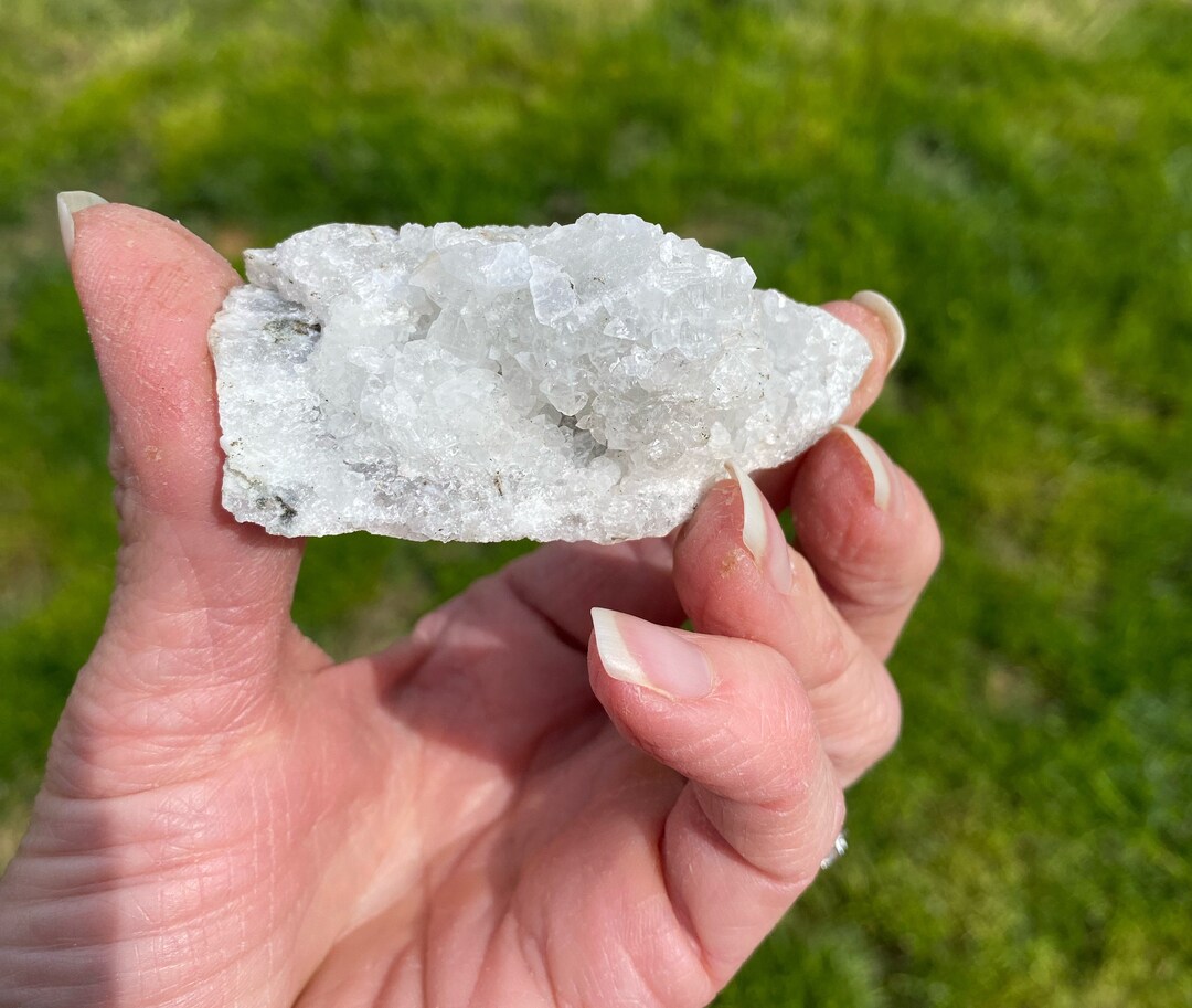 Raw Quartz Rock, Zeolite, Apophyllite, Raw Specimen Crystal, Zeolite Cluster, Raw Quartz - Etsy