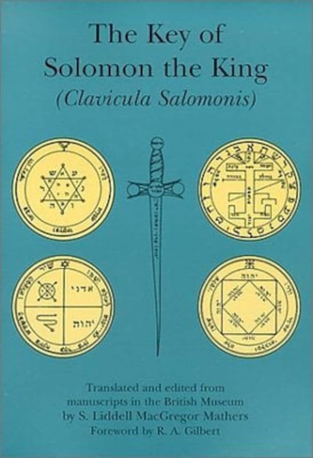 Magical Grimoire King Solomon, Key of Soloman, Solomon Ring, King ...