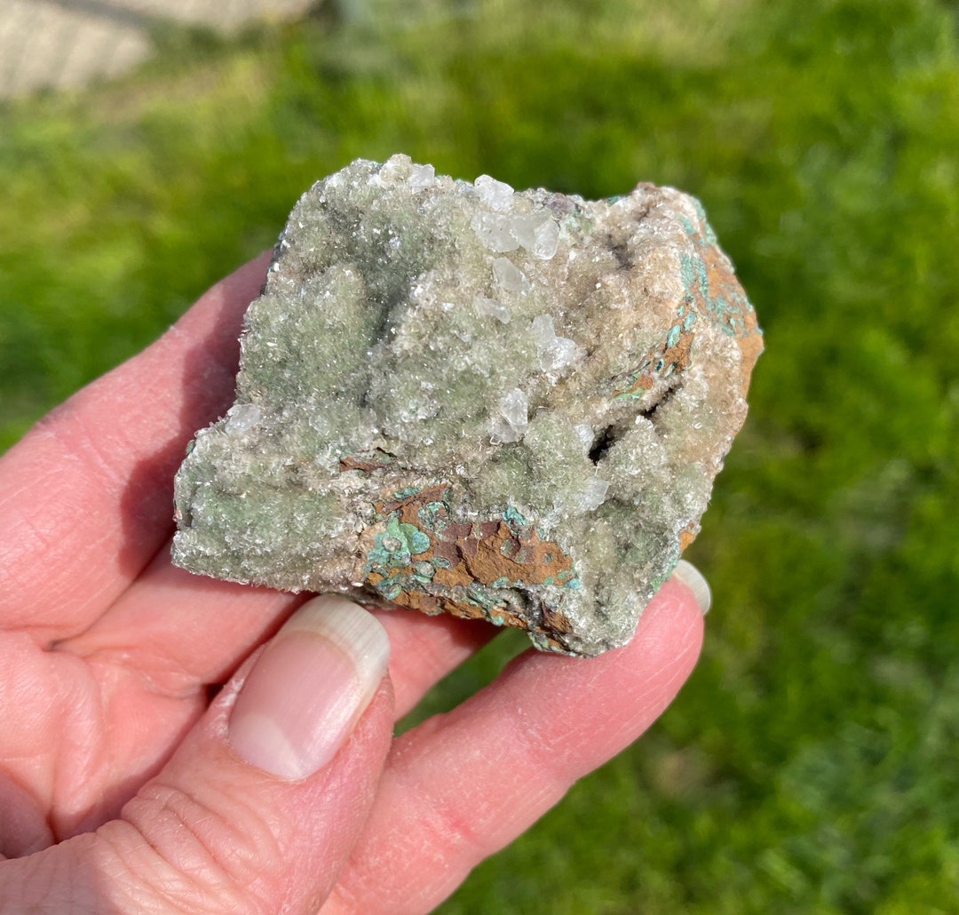Zeolite, Apophyllite, Raw Specimen Crystal, Zeolite Cluster Tiny ...