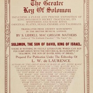 Magical Grimoire King Solomon, Key of Soloman, Solomon Ring, King ...
