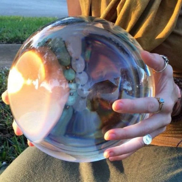 Large Crystal Ball - Etsy