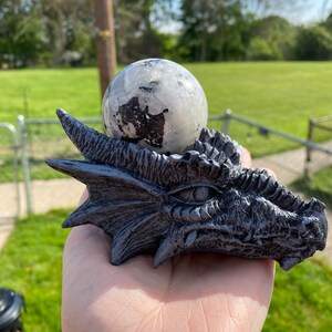 Dragon Head Sphere Holder, Game of Thrones Sphere Holder, Dragon, Witch ...