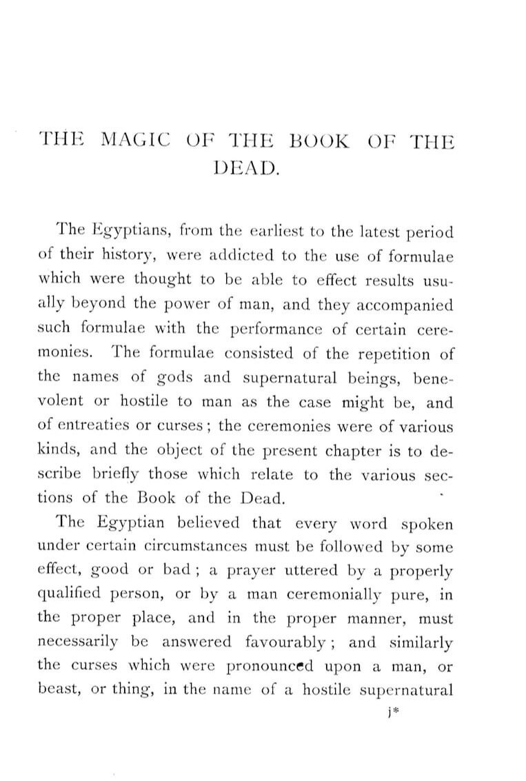 Book of the Dead Ancient Egyptian Spells & Instructions for - Etsy