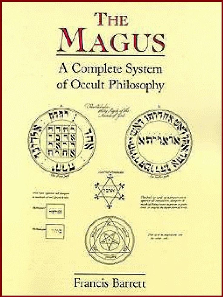The Book of the Magi magus Occult Philosophy Magic - Etsy