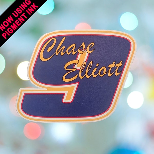 Chase Elliott Decals - Etsy