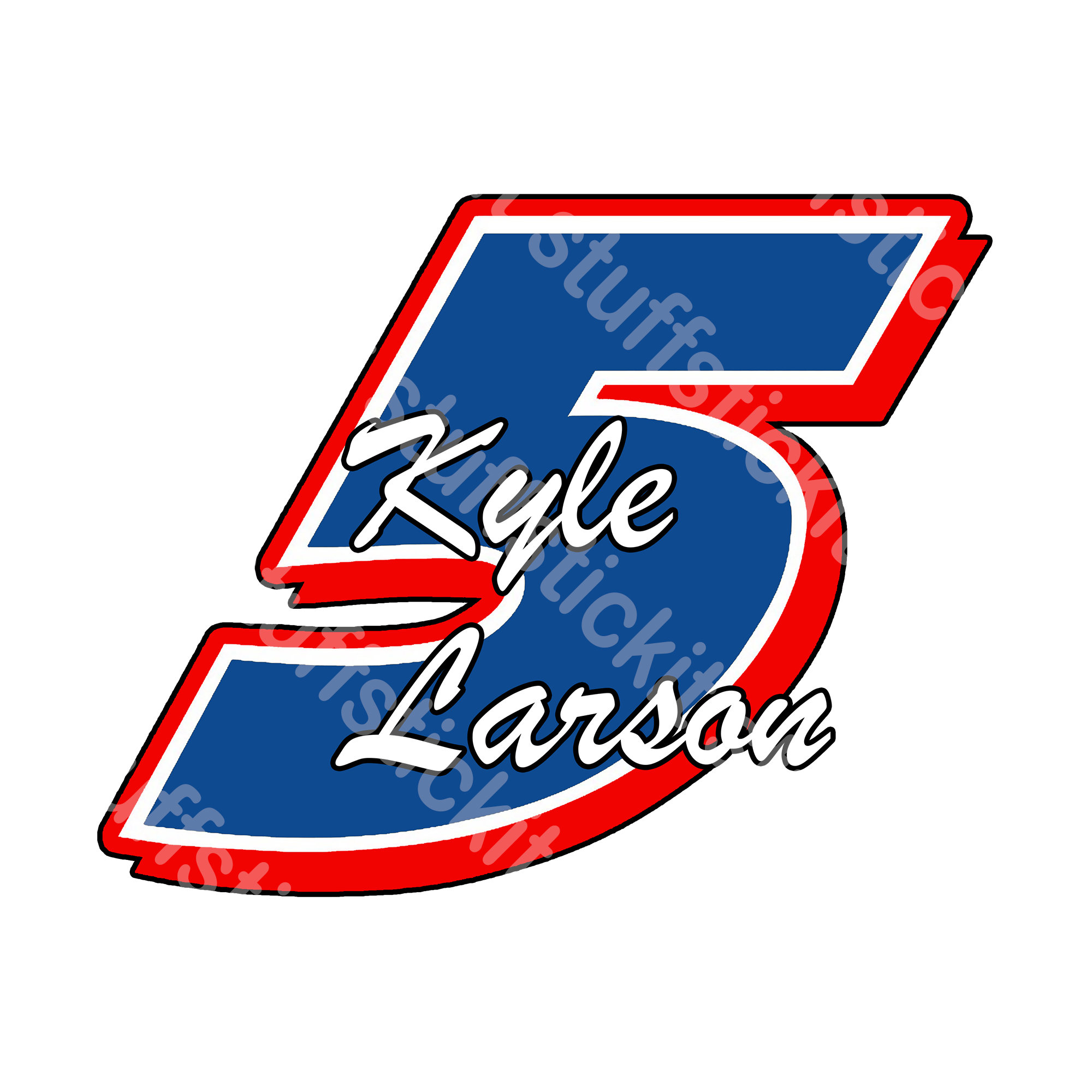 Kyle Larson 5 SVG Instant Download - Etsy