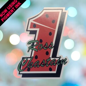 Ross Chastain #1 Handmade Water Resistant Glossy Vinyl Decal Made for ...