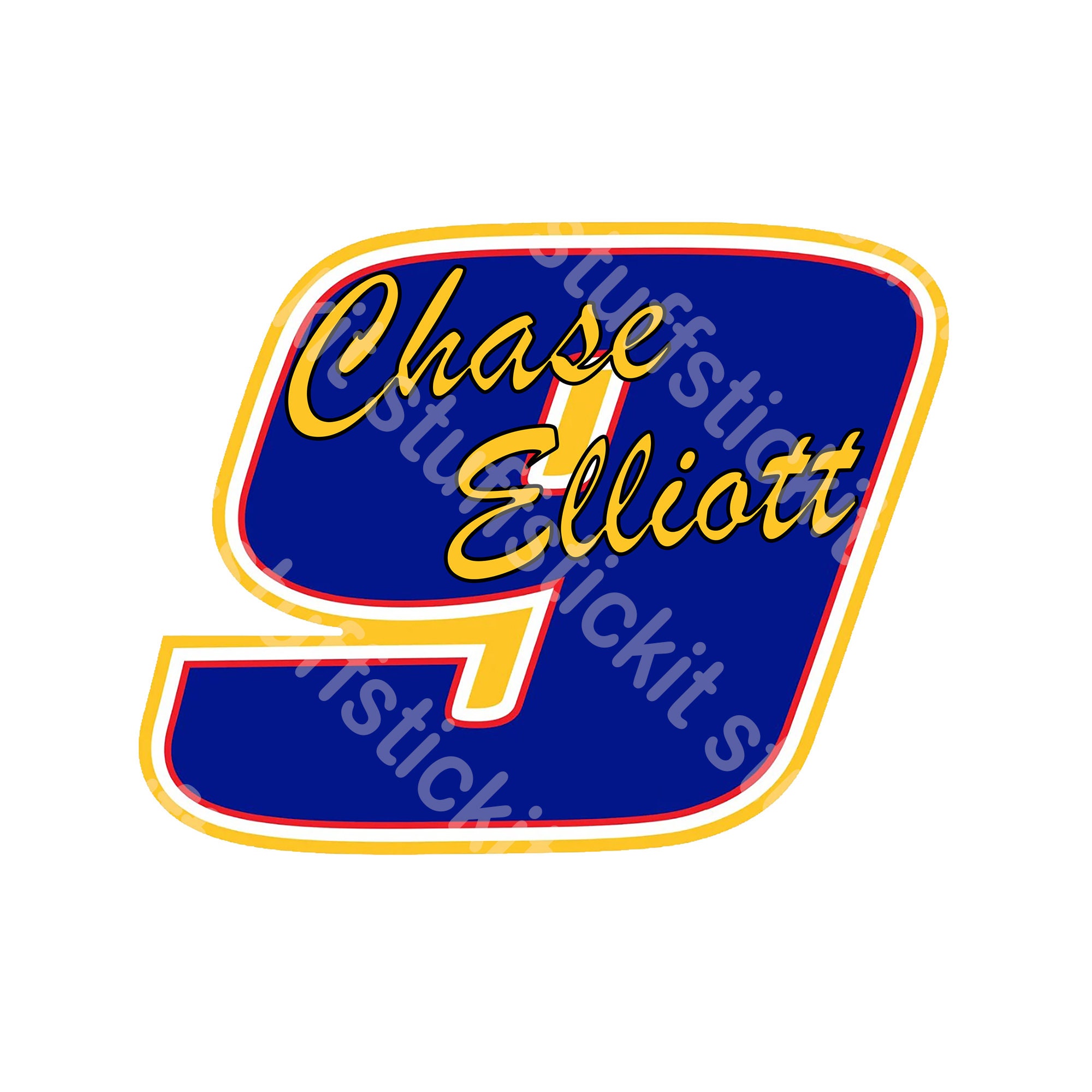 Chase Elliot #9 SVG File Instant Download - Etsy Canada