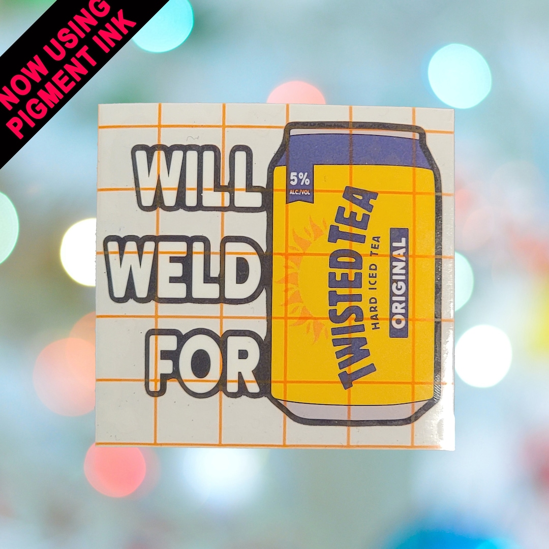 Twisted Tea Handmade Water Resistant Glossy Vinyl Decal Made for ...