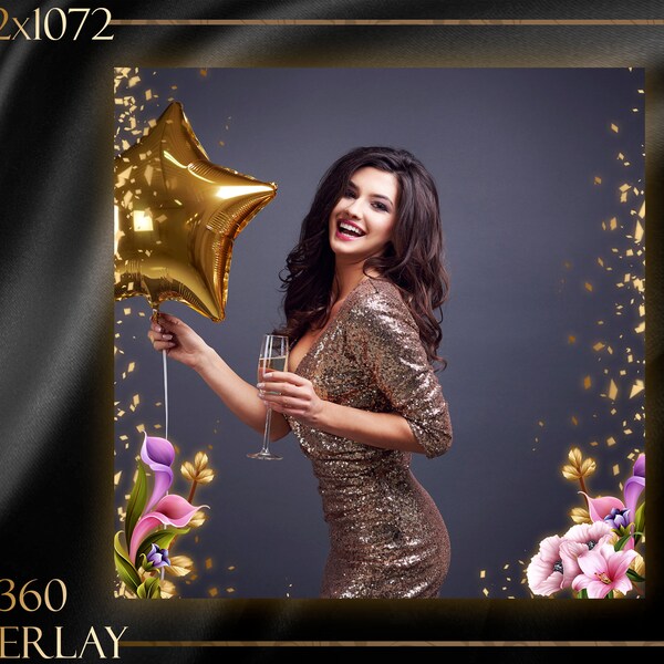 Gold Purple 360 Overlay - Etsy