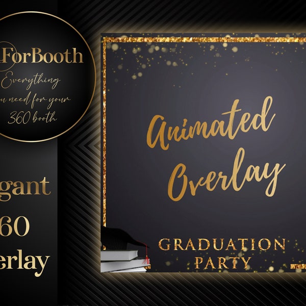 360 Photo Booth Animated Overlay - Etsy
