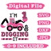 Pink Construction Trucks Svg Bundle, Kid SVG, Construction SVG ...