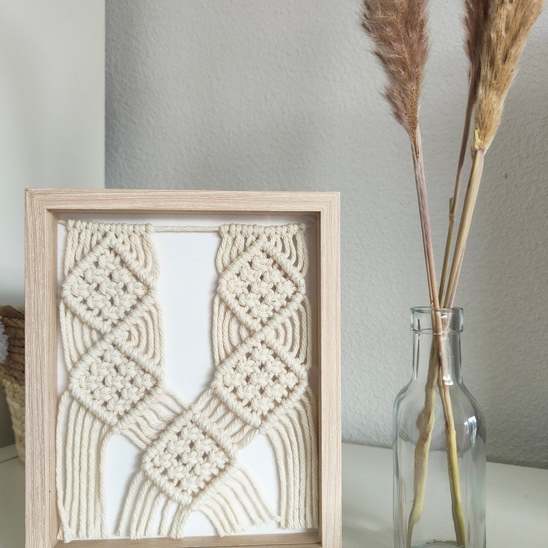 Macrame Frame - Etsy