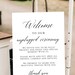 ADELE - Unplugged Ceremony Sign Template, Modern Calligraphy, Unplugged ...