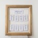 ADELE -modern Wedding Seating Chart Card Template, Wedding Seating Plan ...
