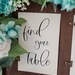 ANDIE - Elegant Seating Chart Cards Template, Seating Cards for Wedding ...