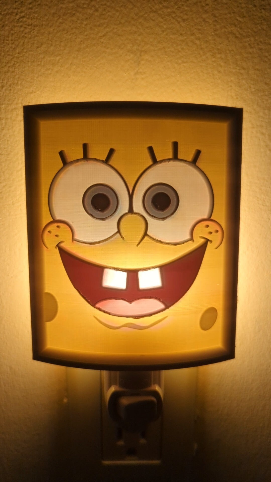 Spongebob Face Nightlight - Etsy