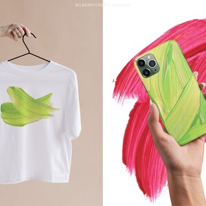 Abstract Lime Acrylic Texture, Background, Strokes, Colorful Paint ...