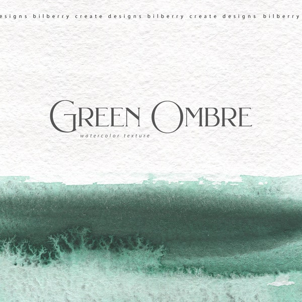 Ombre Watercolor - Etsy