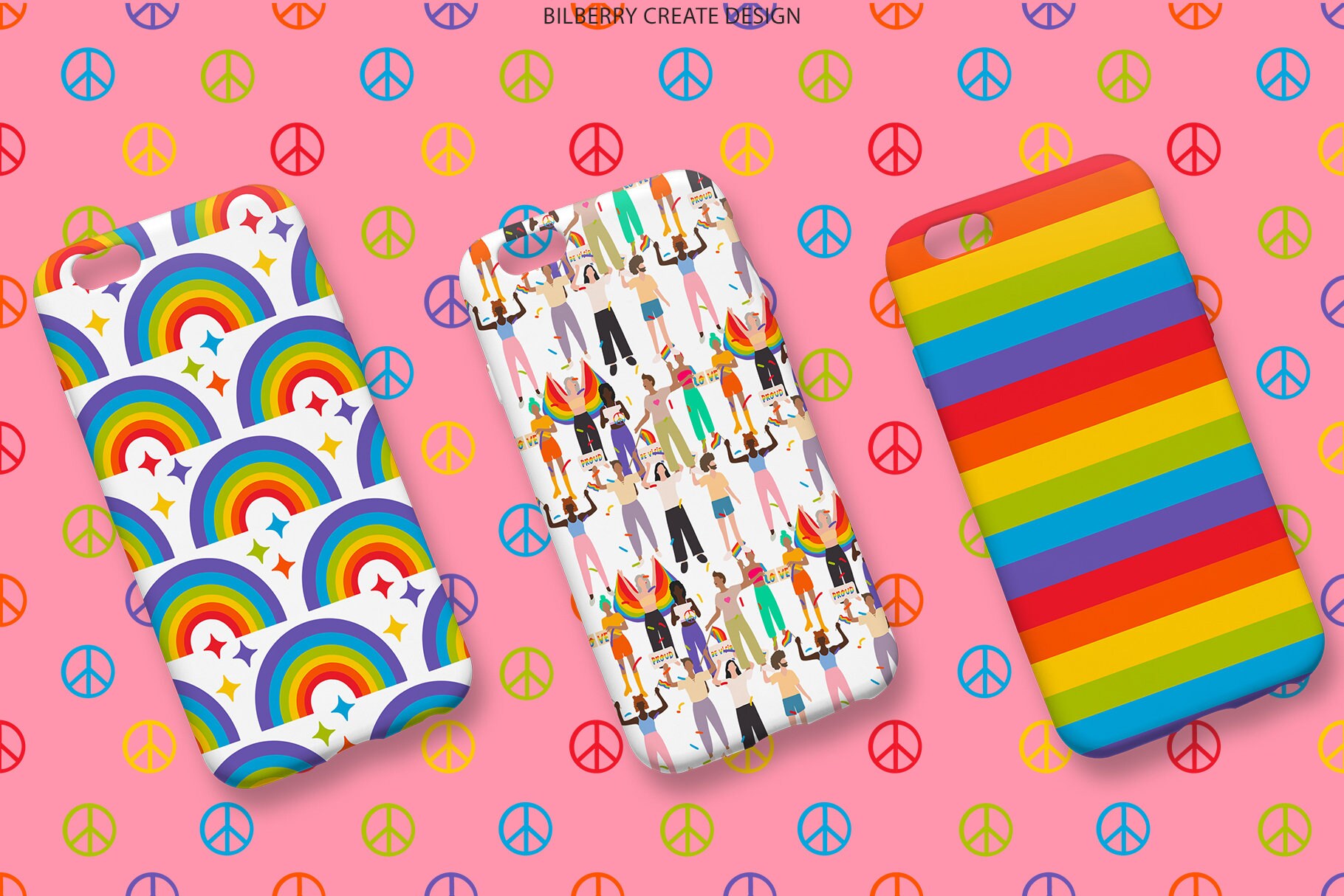 Pride Month Digital Papers, Commercial Use,scrapbook Paper, Seamless ...