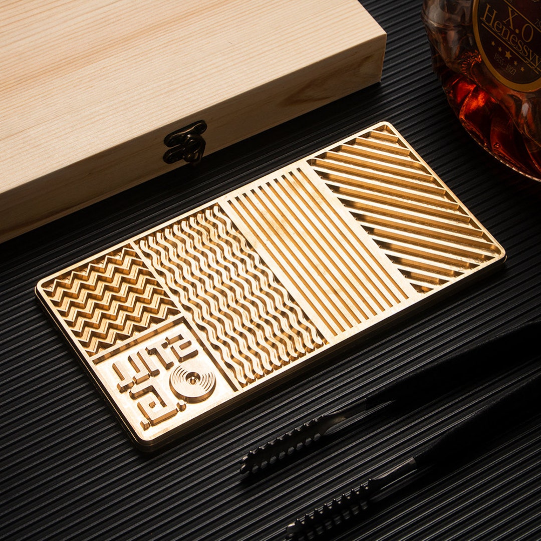 Personalized Ice Plate | Whiskey Lover | Ice Cube Stamp | Whiskey Stamp ...