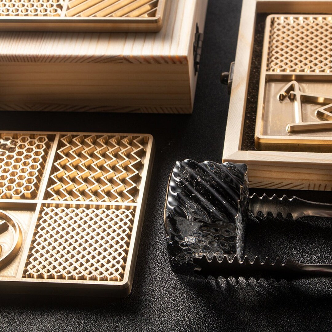 Ice Cube Plate Custom Ice Tray Custom Ice Plate Ice Brand Stamp Custom ...