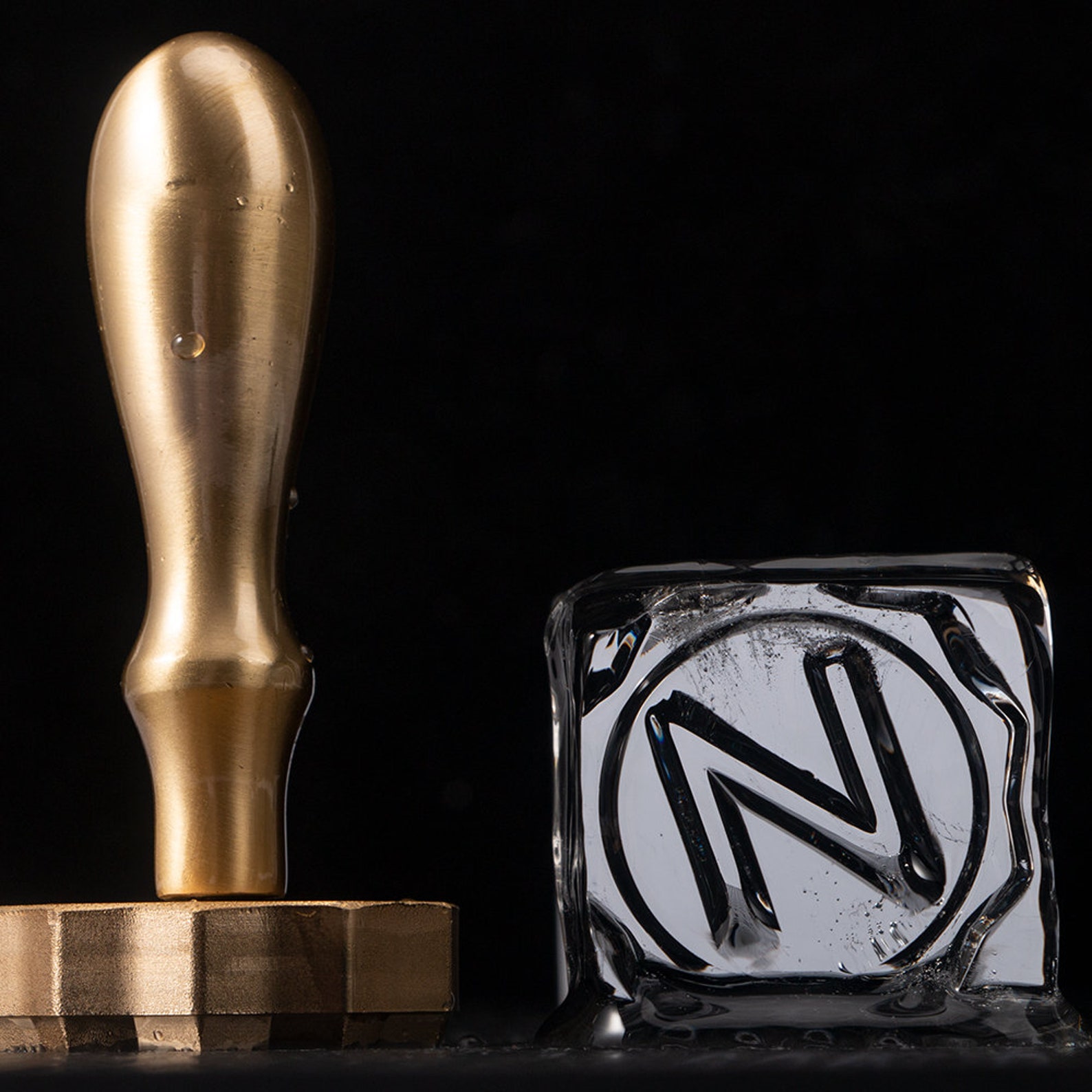 Custom Any Logo for Ice Cube Personalized Ice Stamp Custom - Etsy