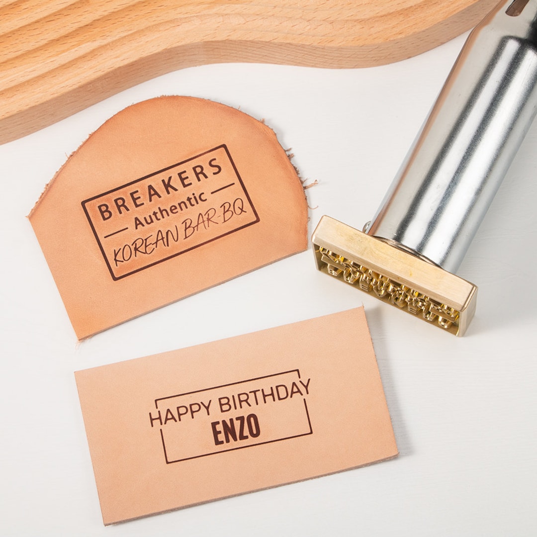 Leather Stamp Branding Iron,leather Branding Iron Custom,custom Leather ...