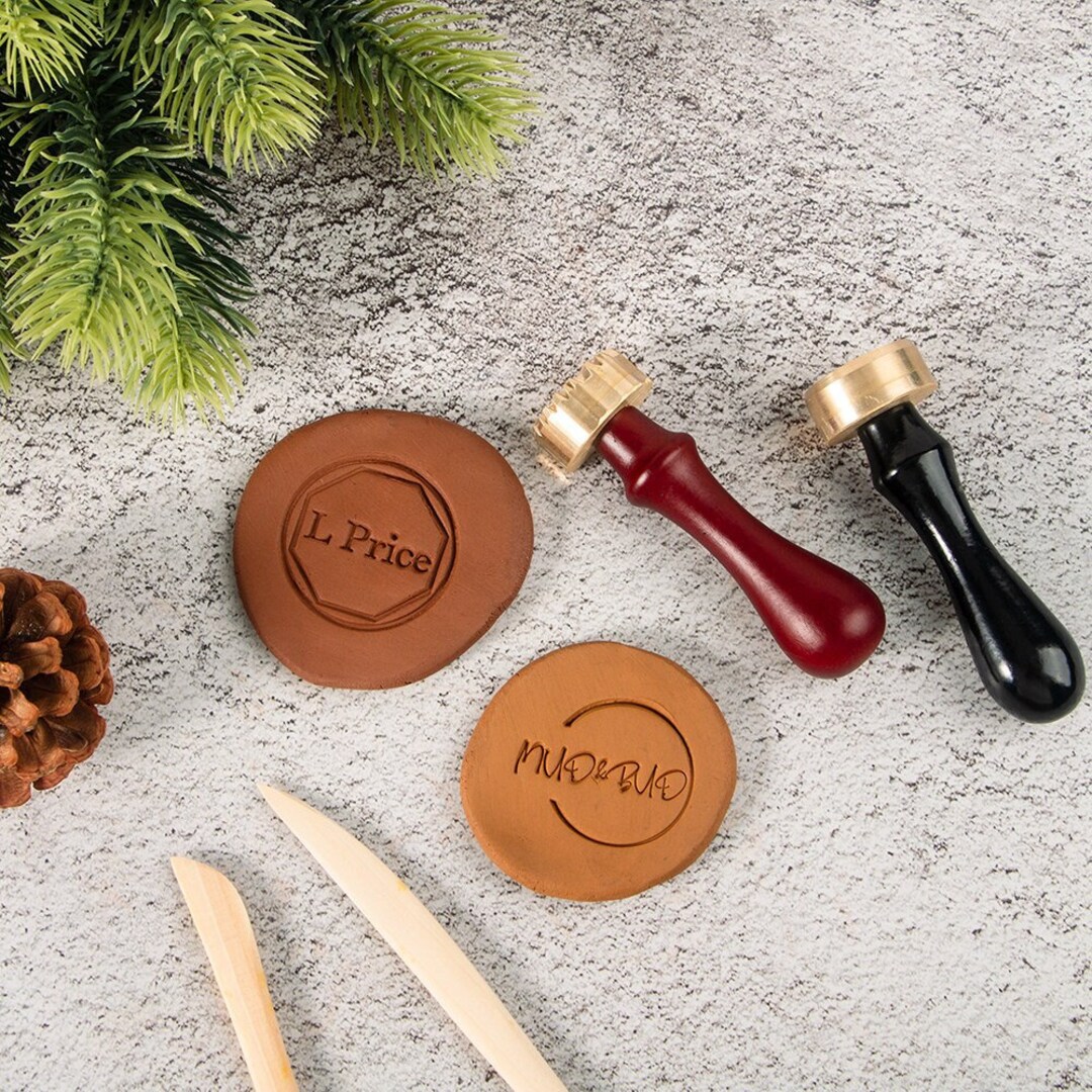Custom Clay Stamp | Custom Pottery Stamp | Ceramics Stamp | Gifts for ...