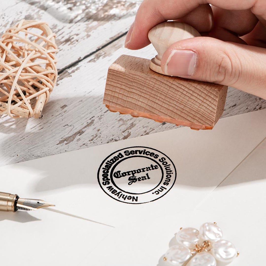 Custom Rubber Stamp for Envelope,rubber Stamps With Various Shapes ...