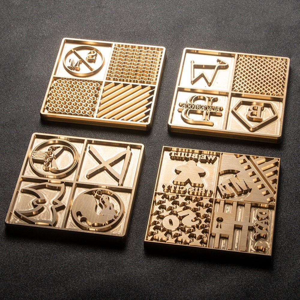 Ice Tray Custom Ice Stamp Ice Cube Plate Brass Mold for - Etsy