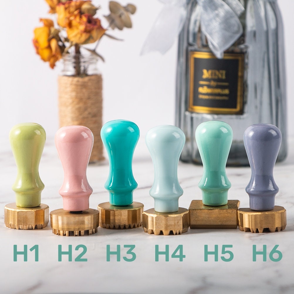 Ceramic Stamp Custom Pottery Stamp Clay Signature Brass - Etsy